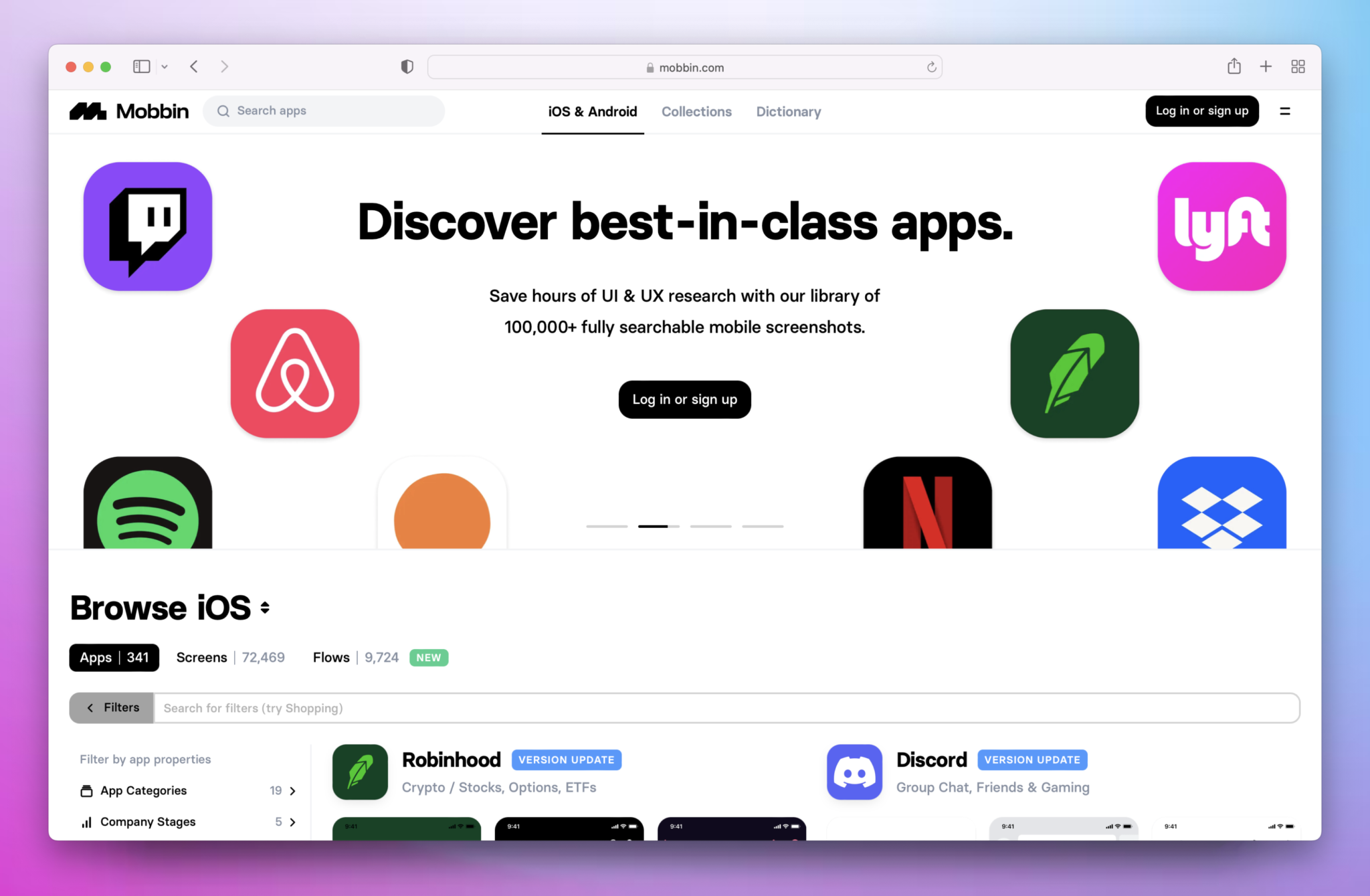 Mobbin là gì? Kho tài nguyên UI/UX khổng lồ cho Designer